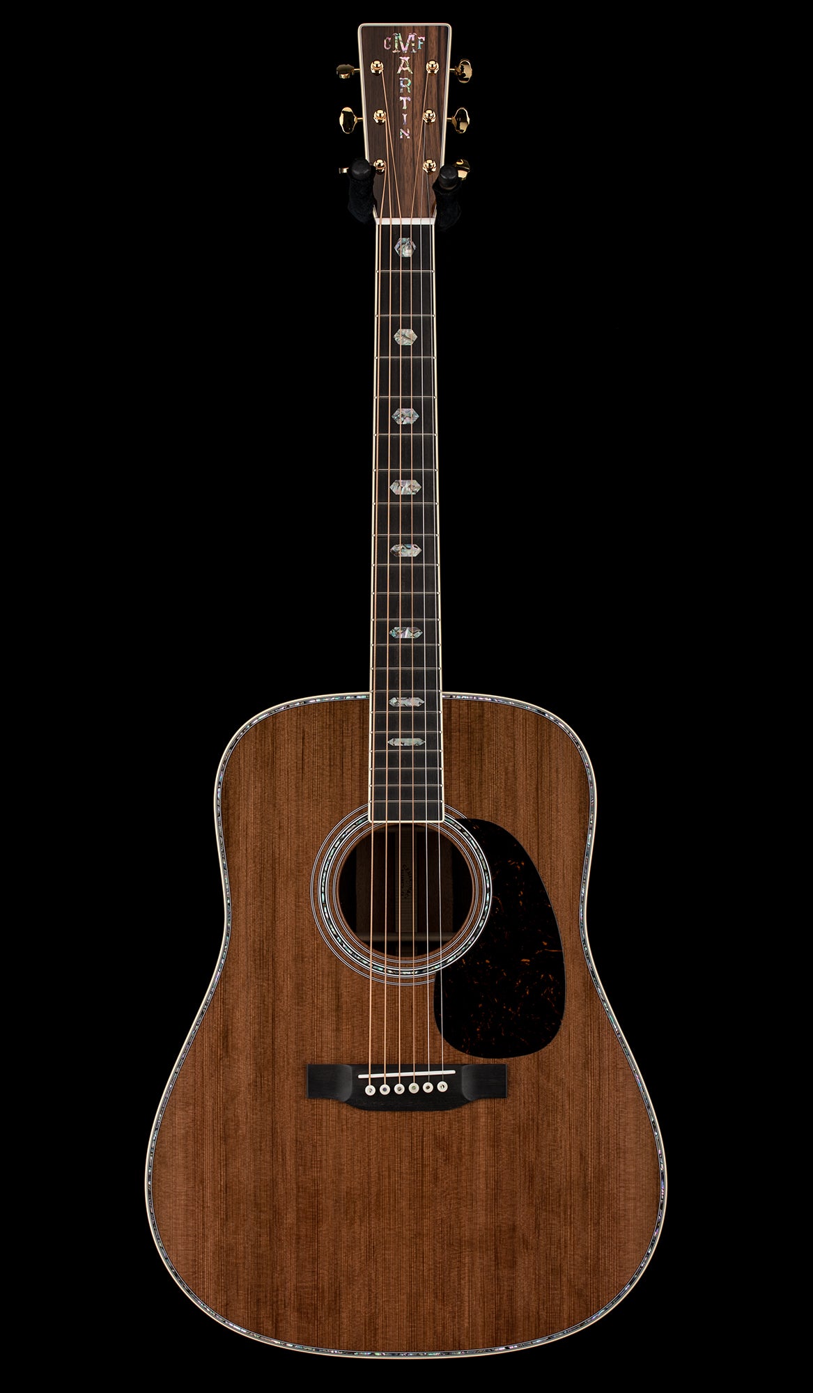 Martin Custom Shop D-41 Style Macassar Ebony/Sinker Redwood #55737 (Em ...