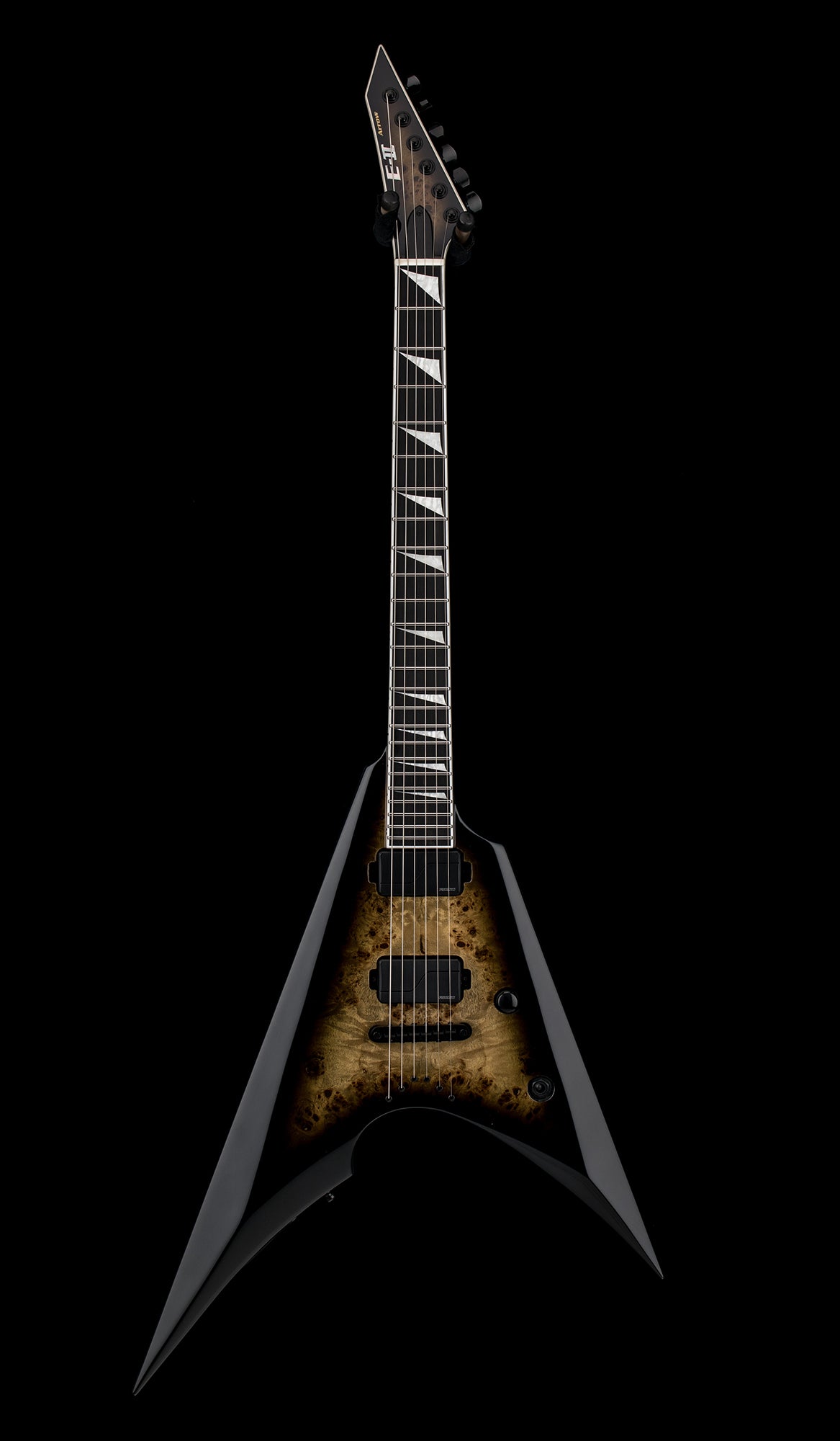 ESP E-II Arrow NT - Nebula Black Burst (Factory Demonstration Model ...